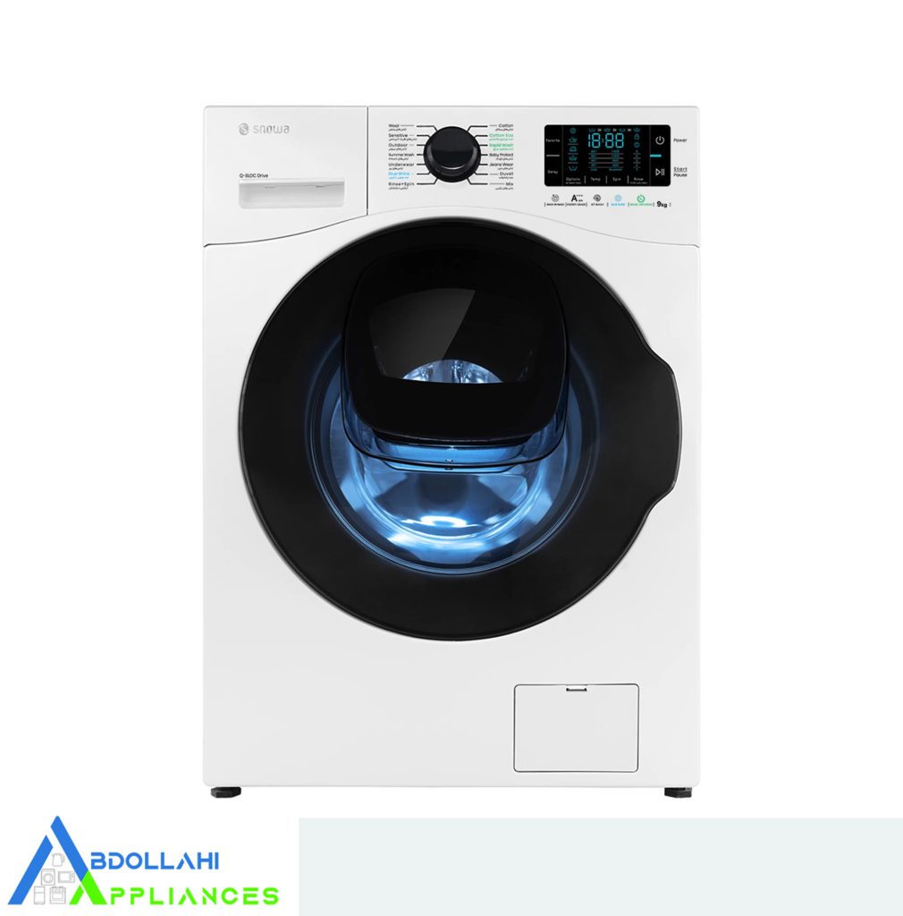 ماشین لباسشویی اسنوا (Snowa) سری واش این واش 9 کیلویی مدل SWM-F92W - فروشگاه لوازم خانگی عبدالهی